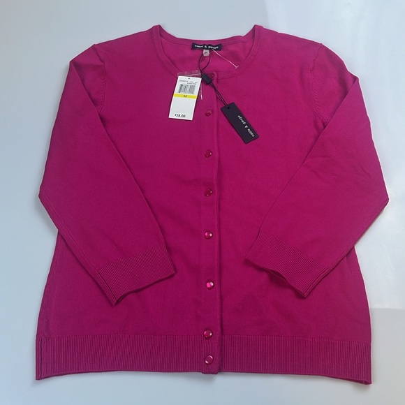 Cable & Gauge | Sweaters | Cable Gauge Buttoned Cardigan S3426 | Poshmark